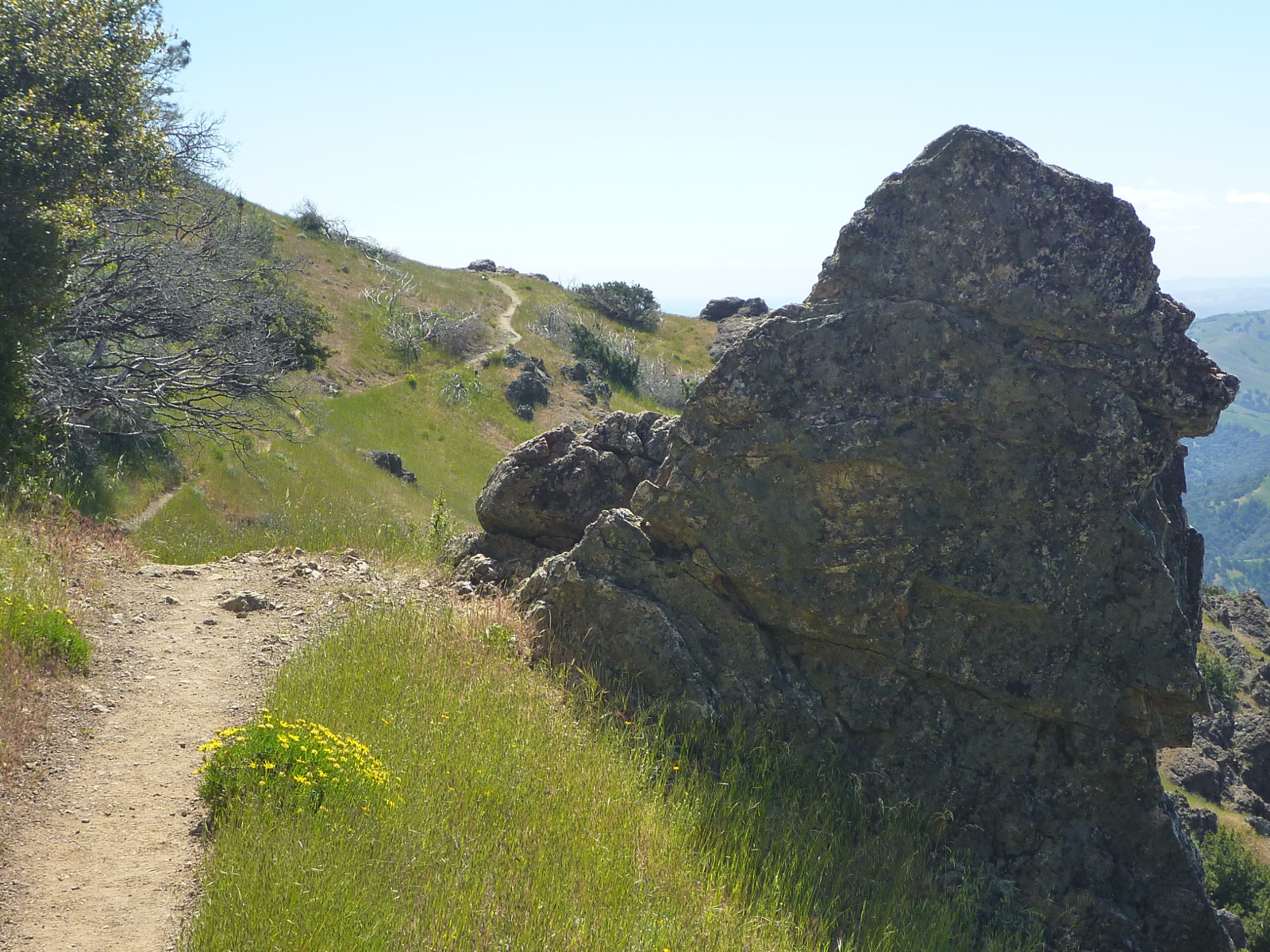Trailing Ahead: Peak to peak: from Mount Diablo Summit to North Peak