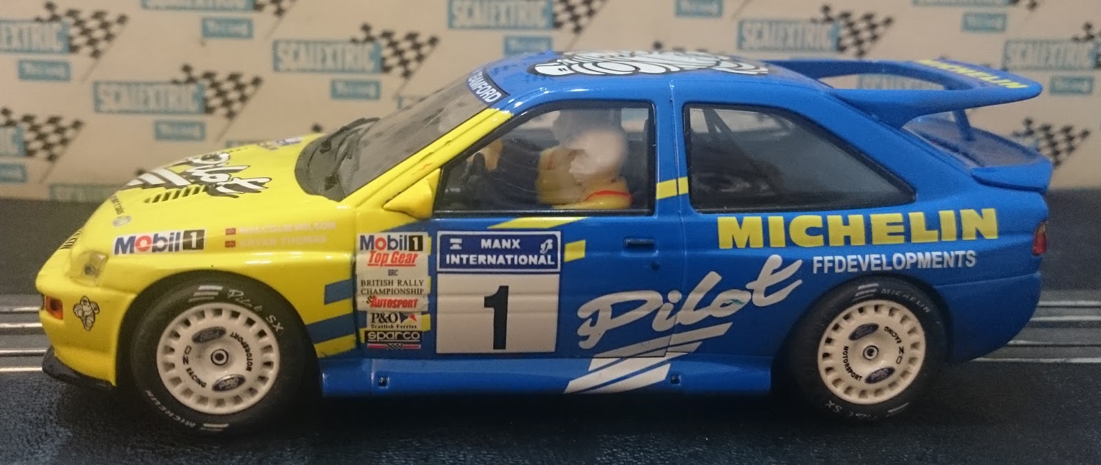 Ford Escort RS Cosworth Pilot nº1 | Mi Taller Scalextric