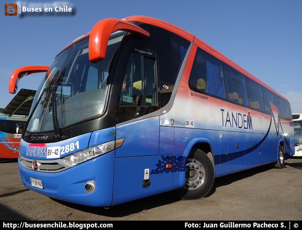 Buses en Chile | Juan Guillermo Pacheco S.: Tandem | N° 2881.-