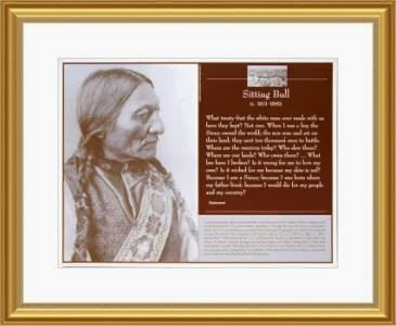 the Art of 12: CHIEFS AMERICAN INDIANS GERONIMO, CRAZY HORSE, SITTING ...