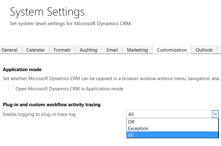 Tracing in Dynamics CRM Custom Assemblies - Joe Gill
