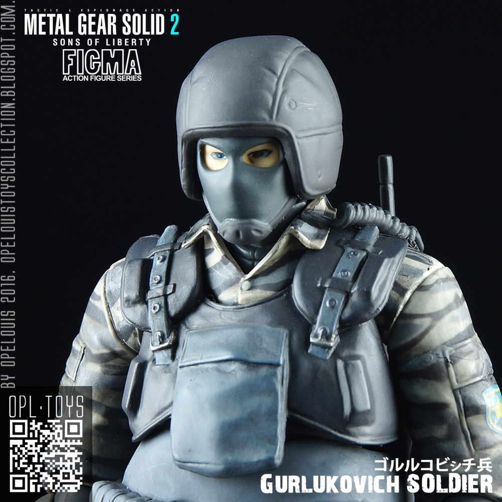 Opelouis's Toys Collection: Figma 298 MGS2, Gurlukovich Soldier. (with ...