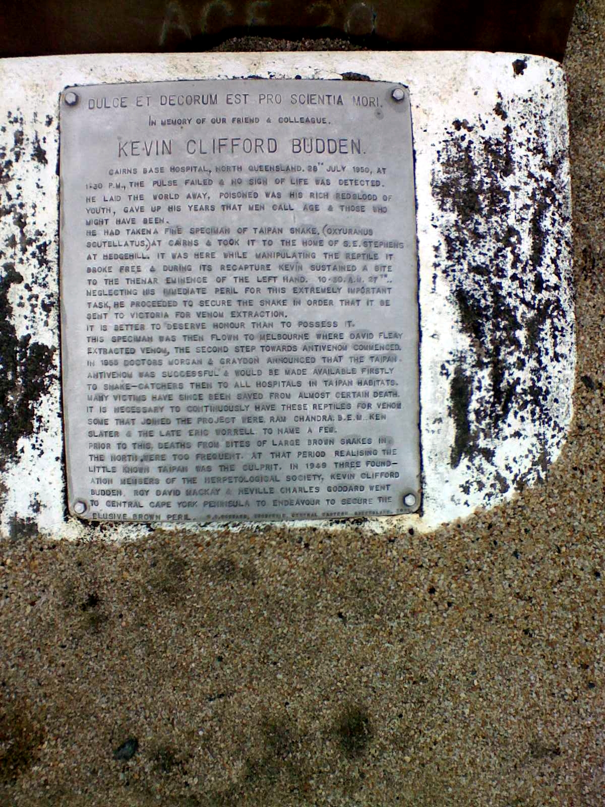 Far North Queensland's Got Talent: BUDDEN Kevin Clifford