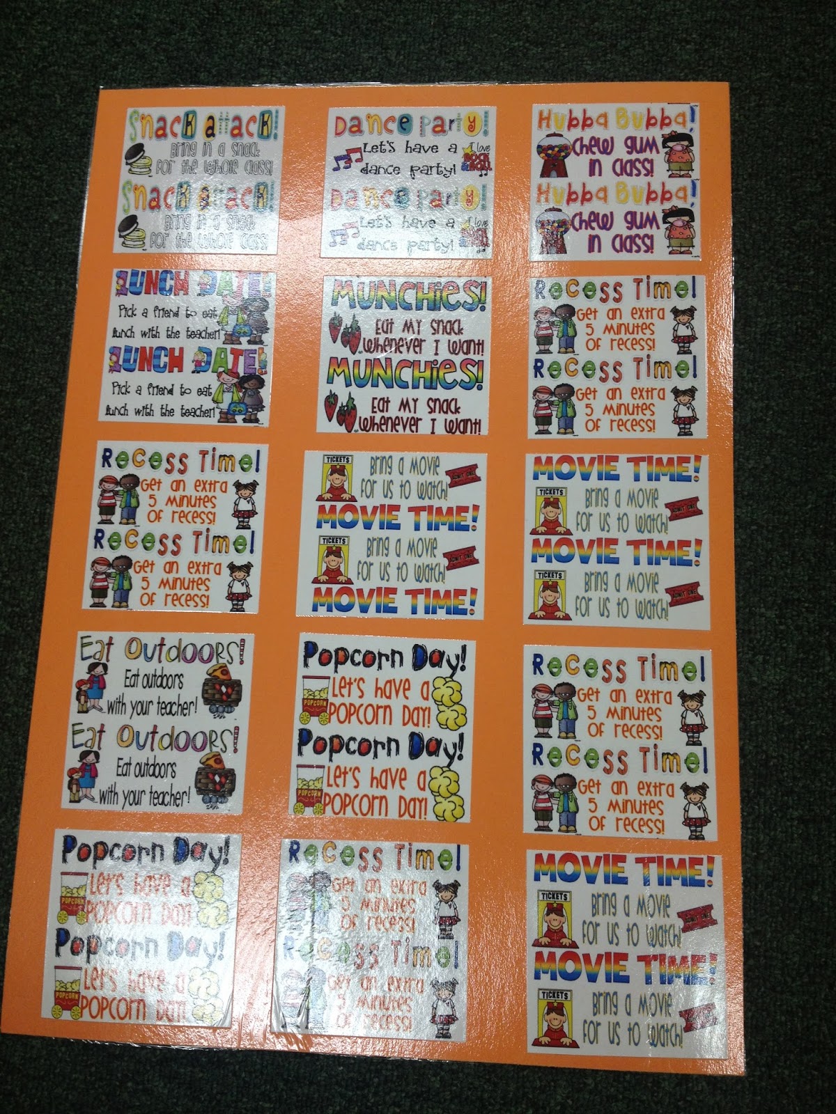 Teel's Treats: Classroom Incentives