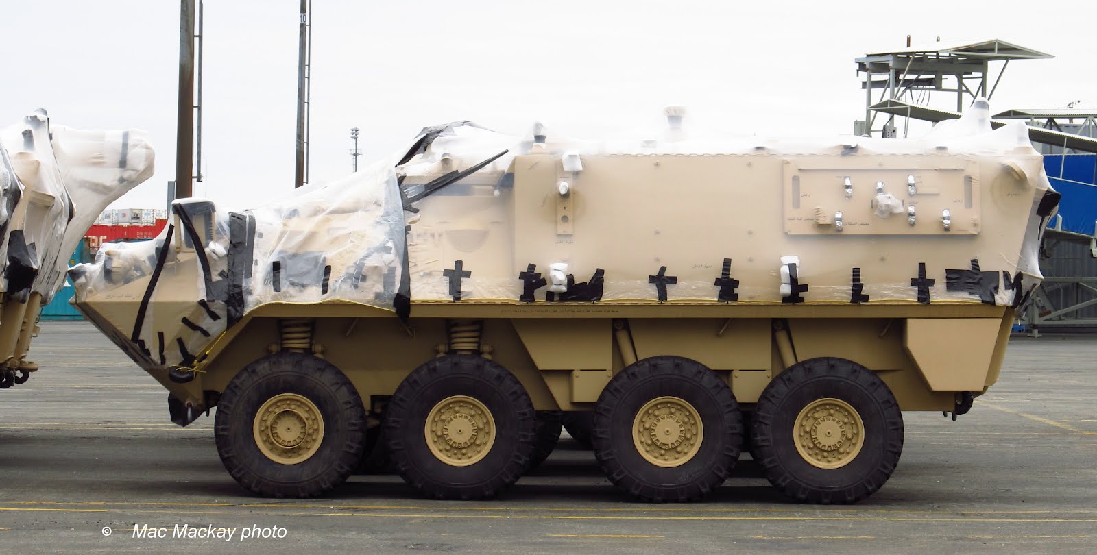 Truckfax: Saudi Arabian LAVs in Halifax
