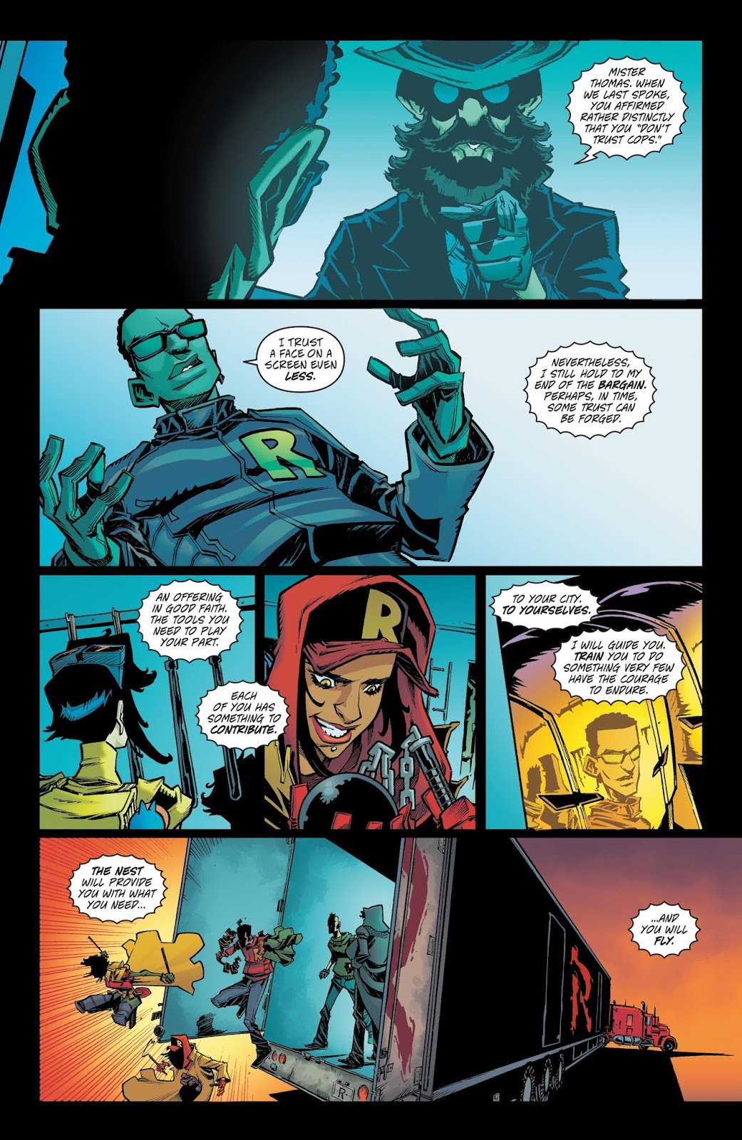 Robin Comic Book The Best Speeches