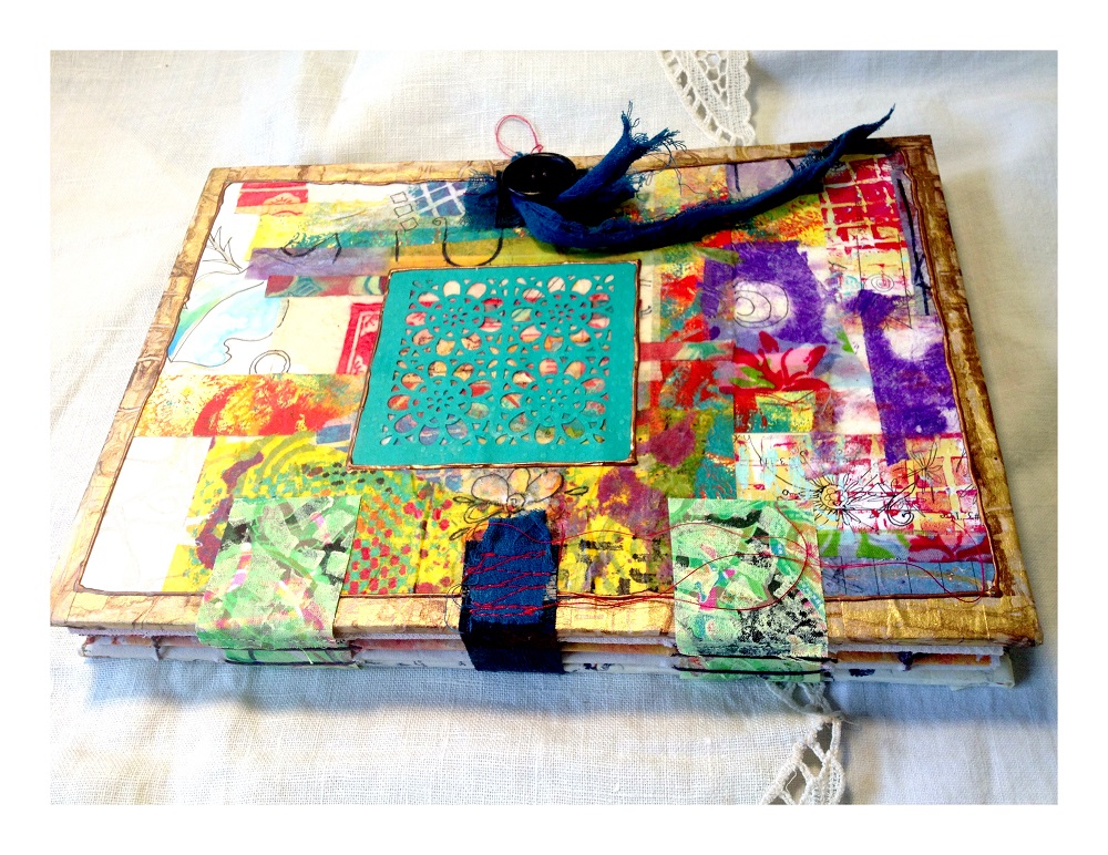 Studio Time: FABRIC PAPER JOURNAL