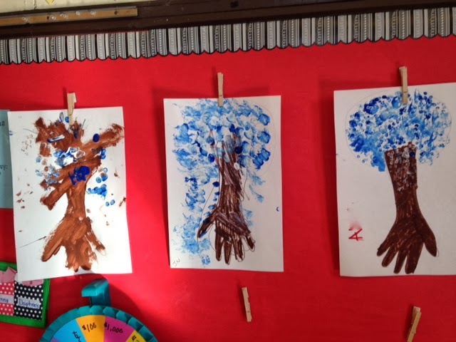 Autism Tank: Seasonal Tree Art Projects