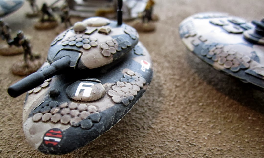 DROPSHIP HORIZON: REVIEW: Top Gun Armor - Light Grav Tank and Grav IFV