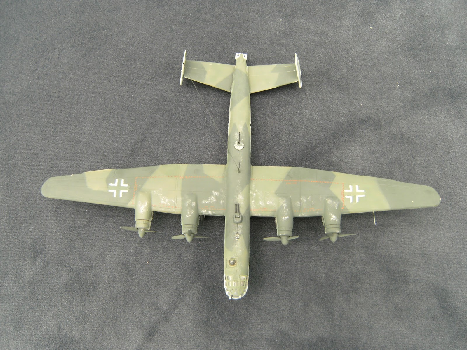 Happyscale-Modellbau: Heinkel He 277 - toad resin 1/72