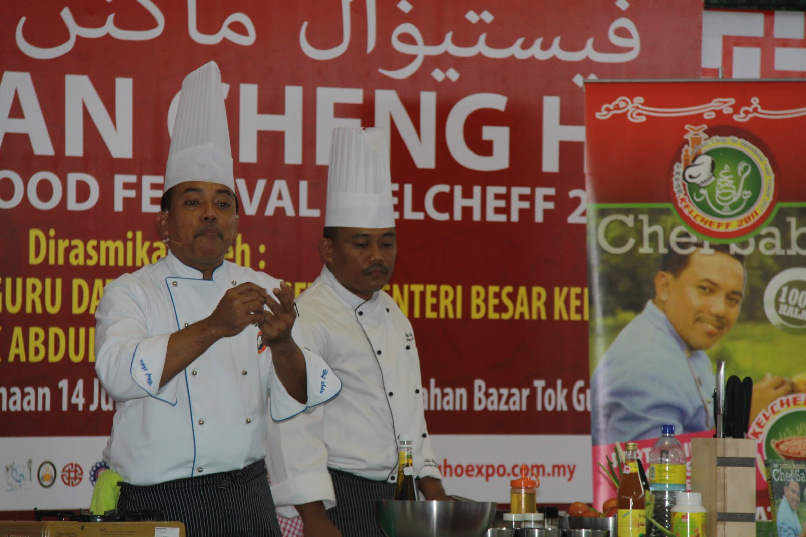 MASTER CHEFCELEBRITY SABRI HASSAN :: CERAMAH MENU SIHAT & KERJAYA ...