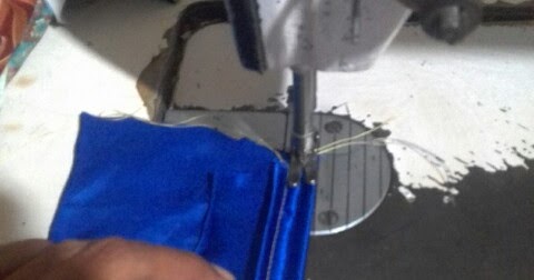 Cara membuat opnaisel sebagai variasi jahitan dalam pembuatan busana