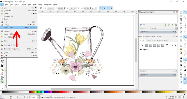 How to open and save a PDF in Inkscape | Design Bundles