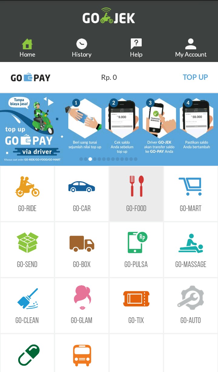 Blog Orang Kranggan: Tips : Cara Order GoFood Yang Tidak Terdaftar di GoJek