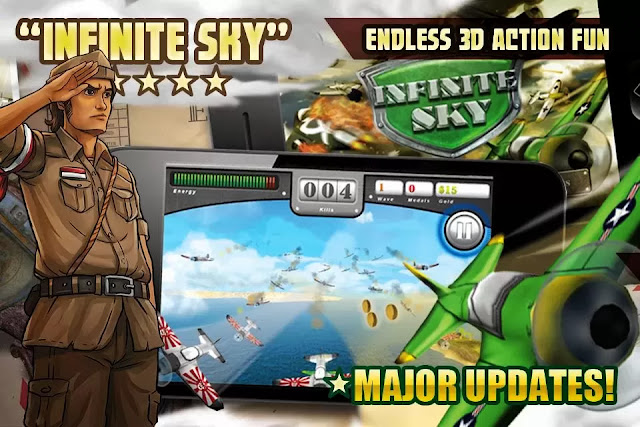 Infinite Sky Android , joc cu avioane , gratis in Google Play - Planeta ...