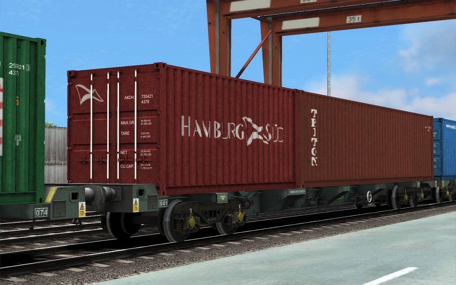 DPSimulation: South Wales Coastal - Container Texture Patch