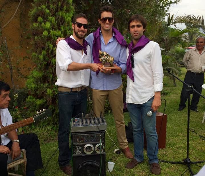 El Taurino de Lima: FERNANDO ROCA REY PREMIADO POR LA PEÑA LOS ERALES