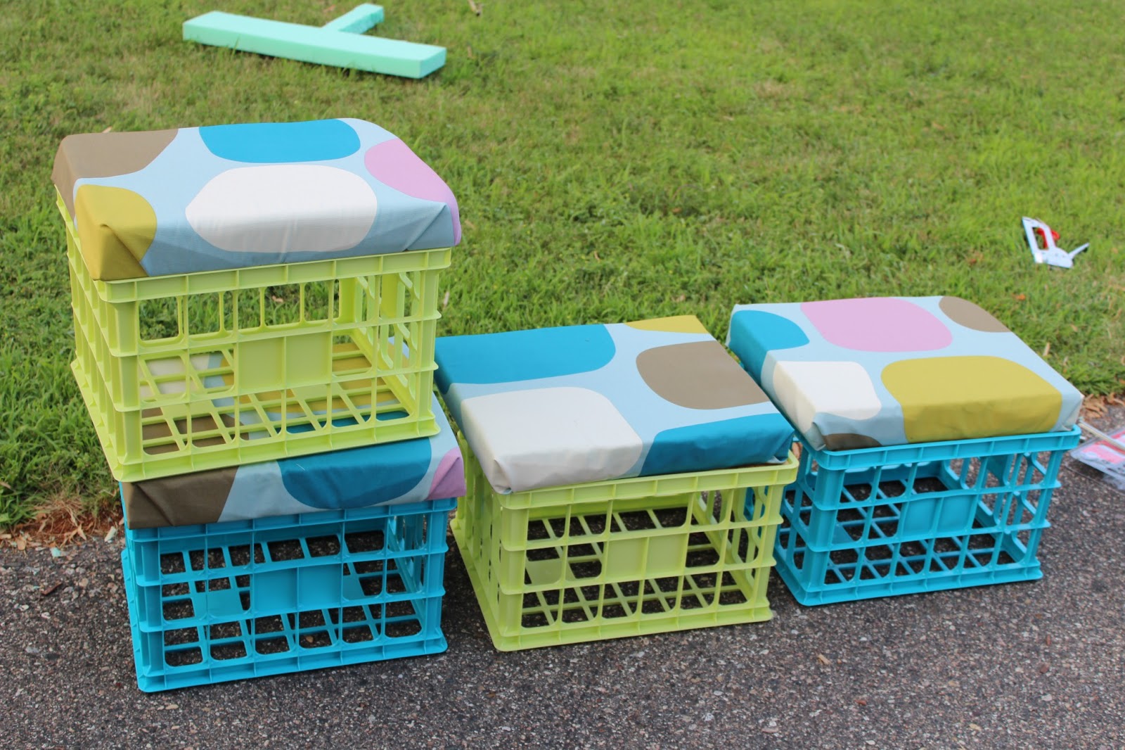 First Grade Funtastic: Crate Stools