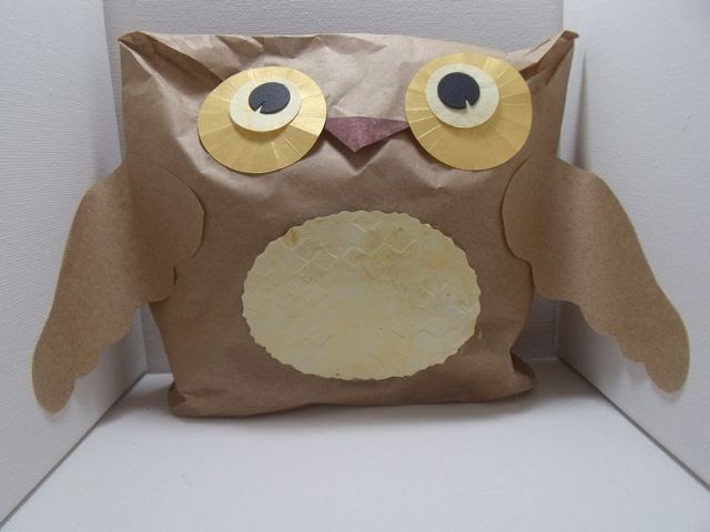 Preschool Crafts for Kids*: Paper Bag Owl Craft