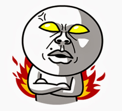 Download Sticker Line Moon | Deloiz Wallpaper