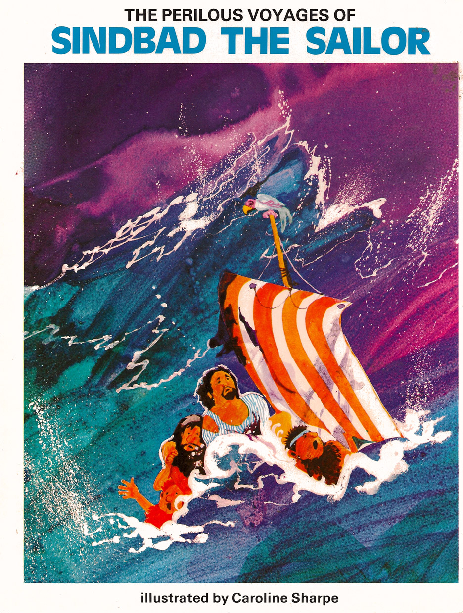 The Art of Children's Picture Books: Sinbad The Sailor, Caroline Sharpe