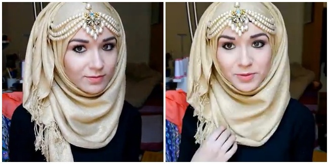 Tutorial Hijab Untuk Hari Raya ala NabiilaBee