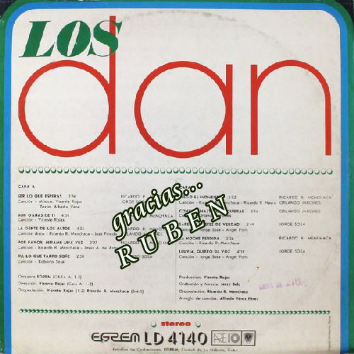 Solo... Musica: LOS DAN