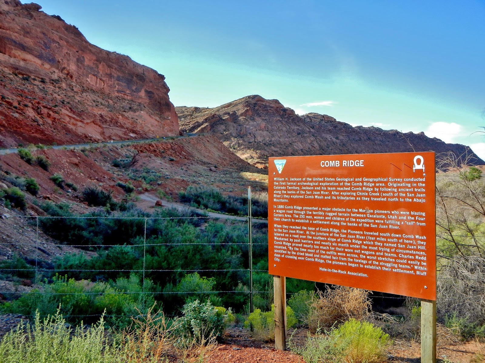 The Southwest Through Wide Brown Eyes: Wolfman Panel and Ruins - Comb ...