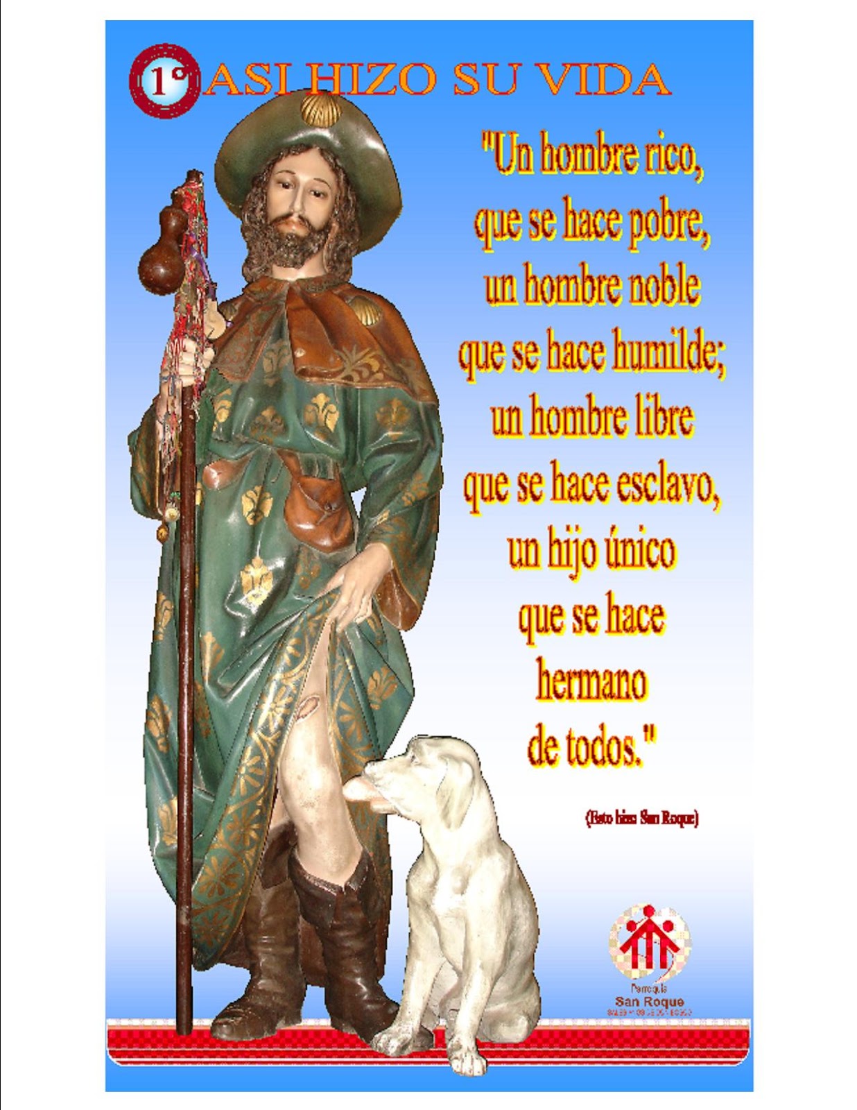 PARROQUIA SAN ROQUE: julio 2012