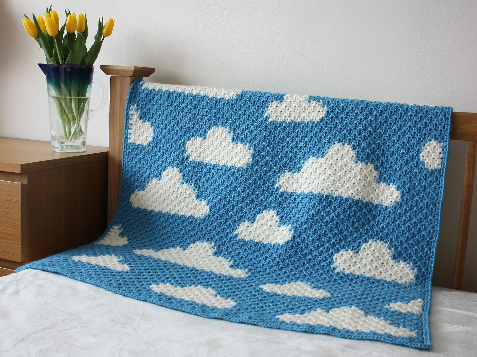 Vikki Bird Designs: New design: Fluffy White Clouds - the crochet version