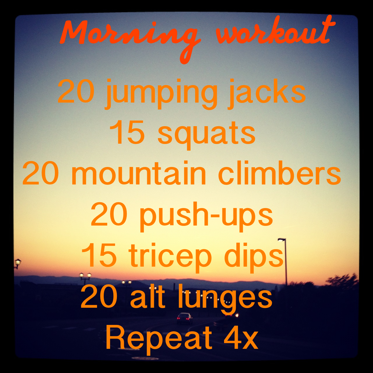 VMfitness: Morning Workout