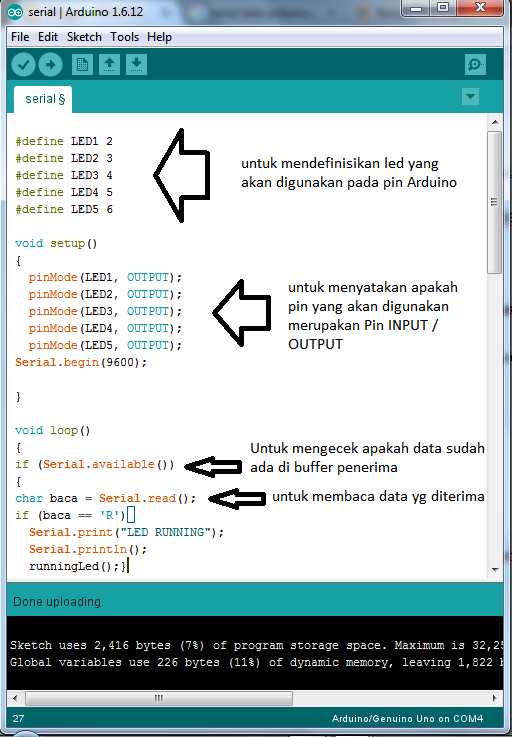 KOMUNIKASI SERIAL ARDUINO | MEKATRONIKA