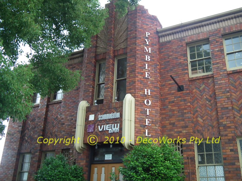Sydney Art Deco Heritage: Pymble Hotel