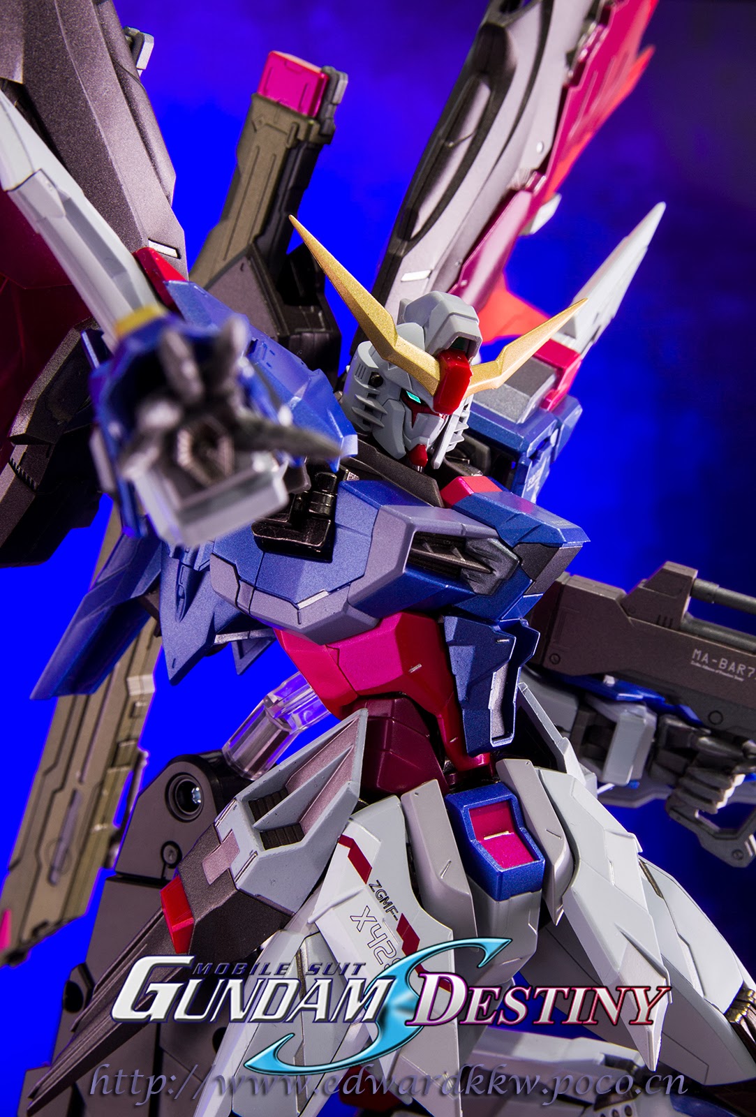 GUNDAM GUY: Metal Build 1/100 Destiny Gundam - Review Images