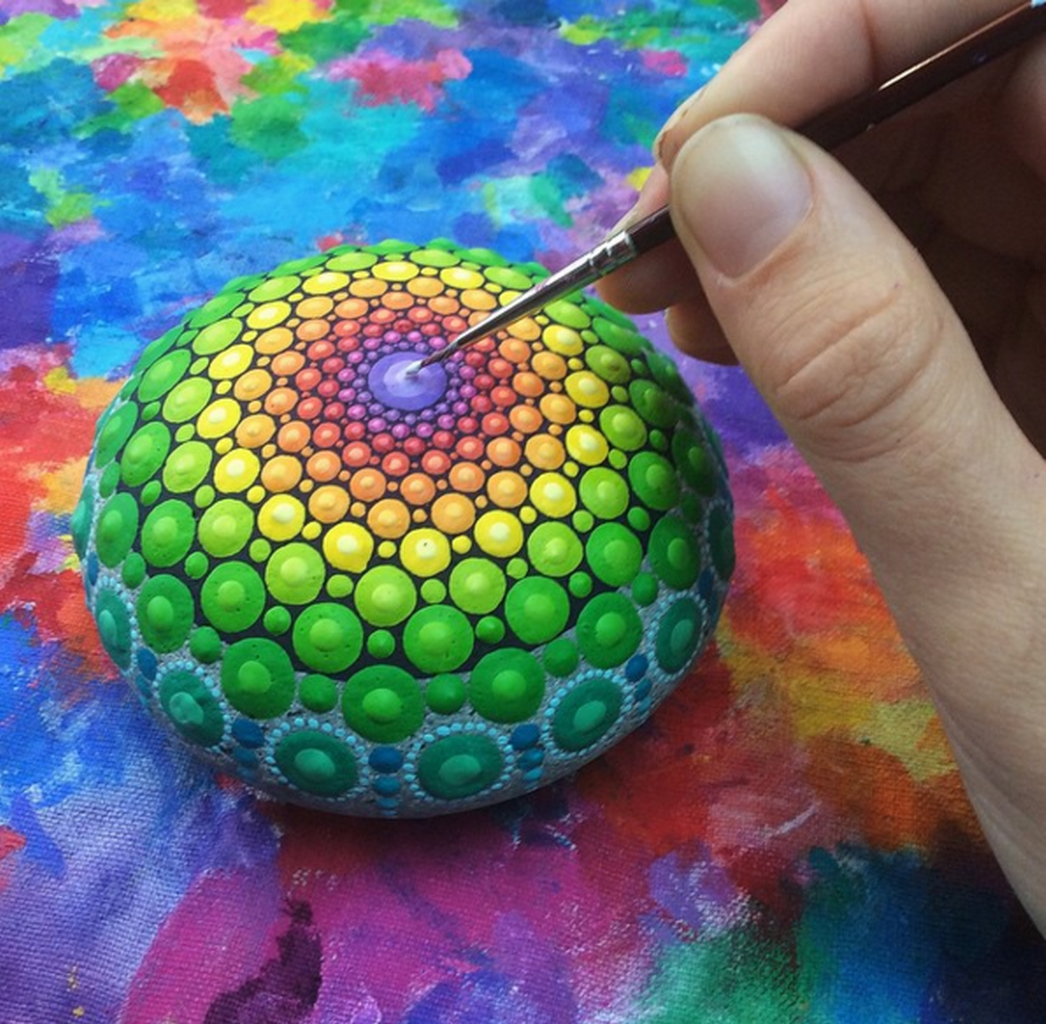 Arte y Actividad Cultural: Nuevo Puntillismo Pintura Moderna de Elspeth ...