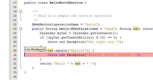 Oracle Soa Java Blog Debugging Java Webservices