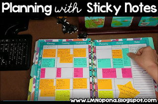 LMNO Pond: Planning with Sticky Notes