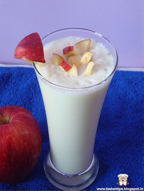 Taste n Tips: Apple Milk Shake