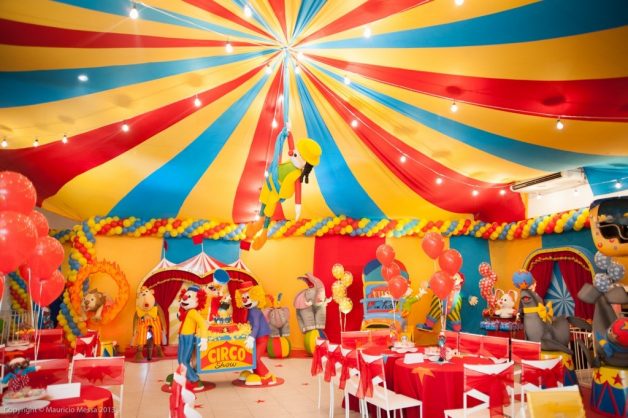 Marzua: Ideas para fiesta inspirada en el circo