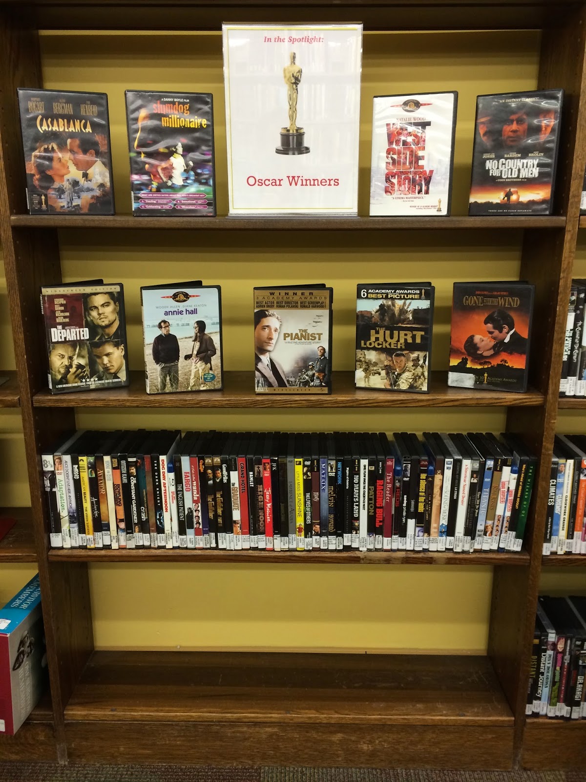 Reeves Memorial Library: February DVD Spotlight: Oscar Winners