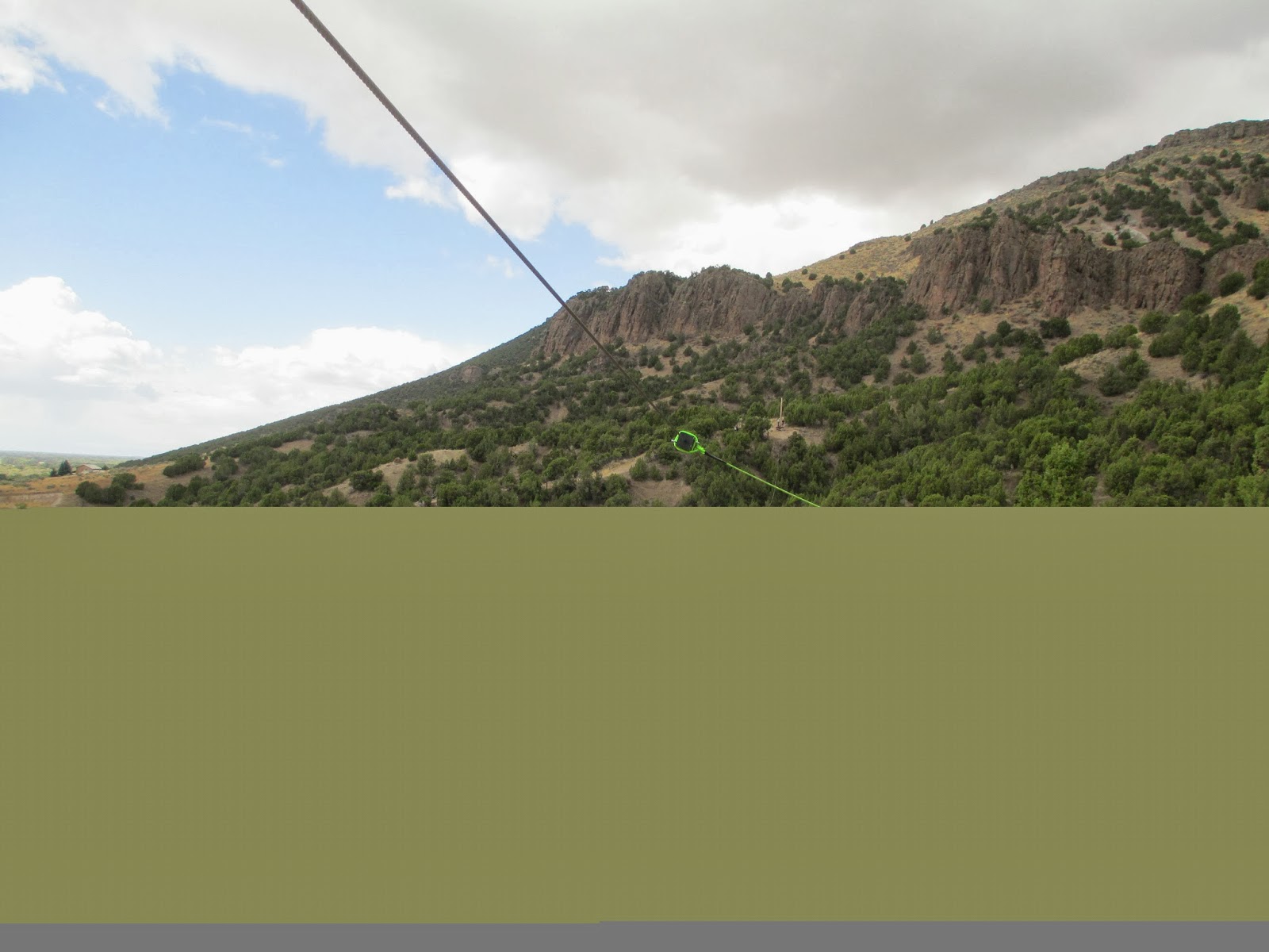 Ziplining Across the USA: Wednesday September 20 Heise Zip Ririe, Idaho