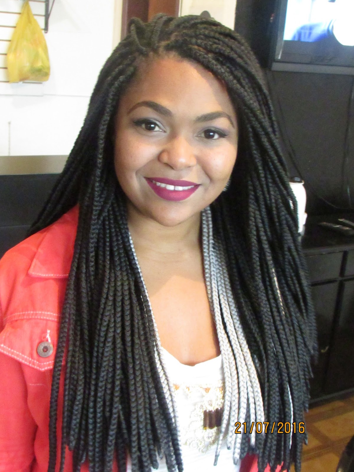 ROSENI MUDE SEU VISUAL: Tranças rastafari com Linha