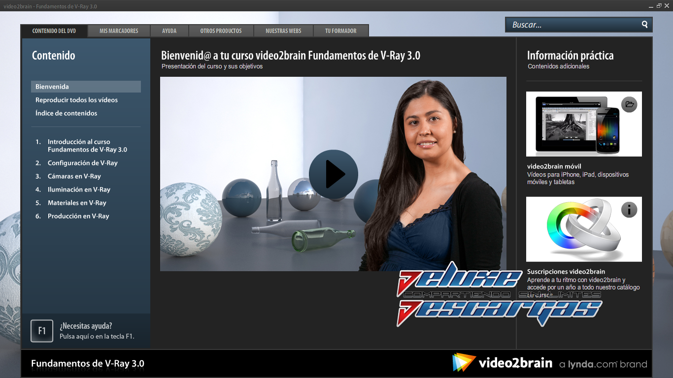Video2Brain Gratis: Video2Brain: Fundamentos de V-Ray 3.0