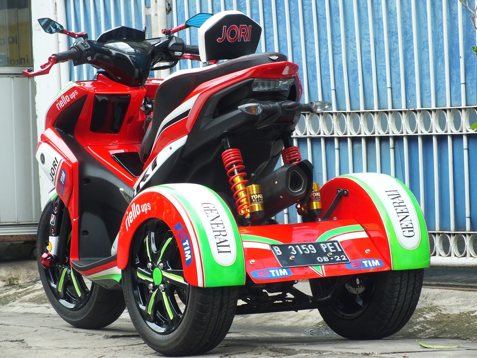 Doctor Matic Klinik Spesialis Motor Matic: YAMAHA AEROX 155 TRIKE (RODA ...