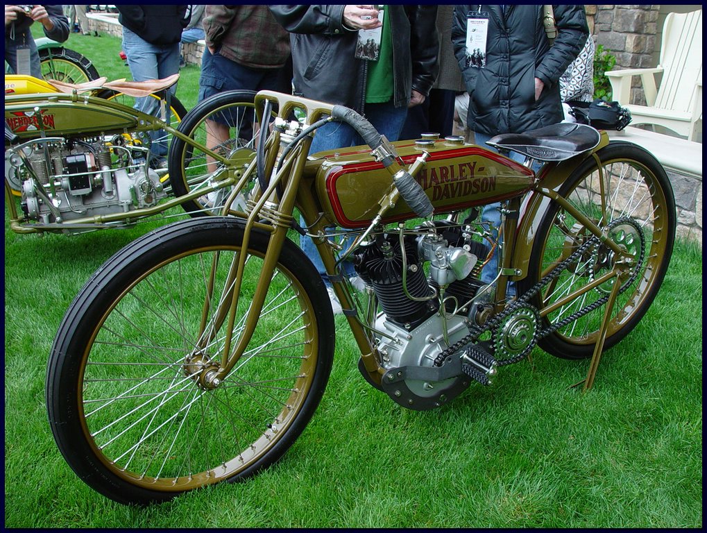 Fast is fast...: Pre 1930 factory backed American racing motorcycles.