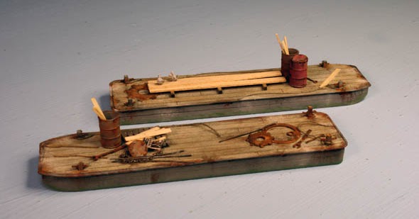 White River Division: Utility Barges Completed - FOS Scale Models
