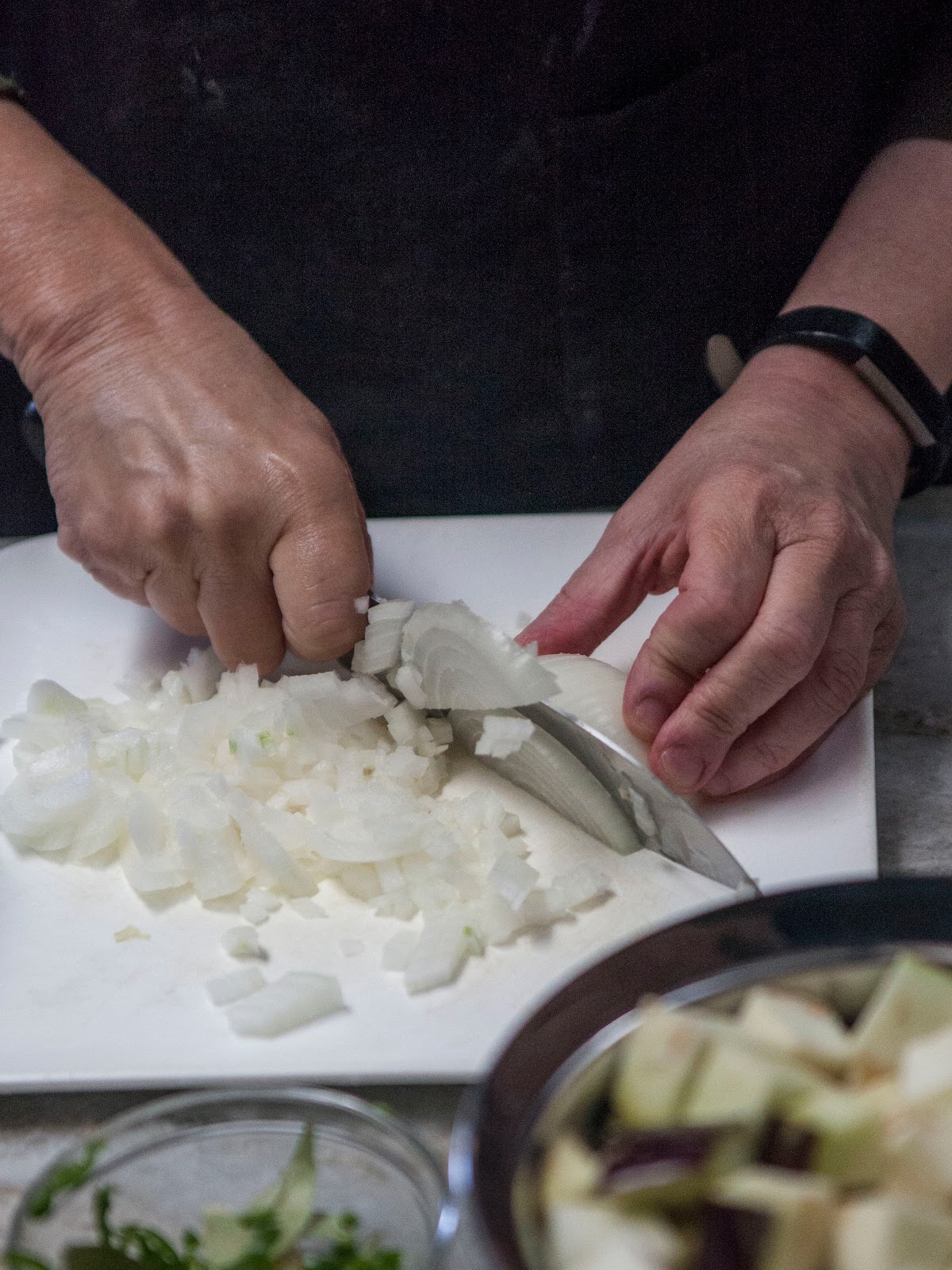 The Colors Of Indian Cooking: Aloo Baingan : Eggplant and Potato, A ...