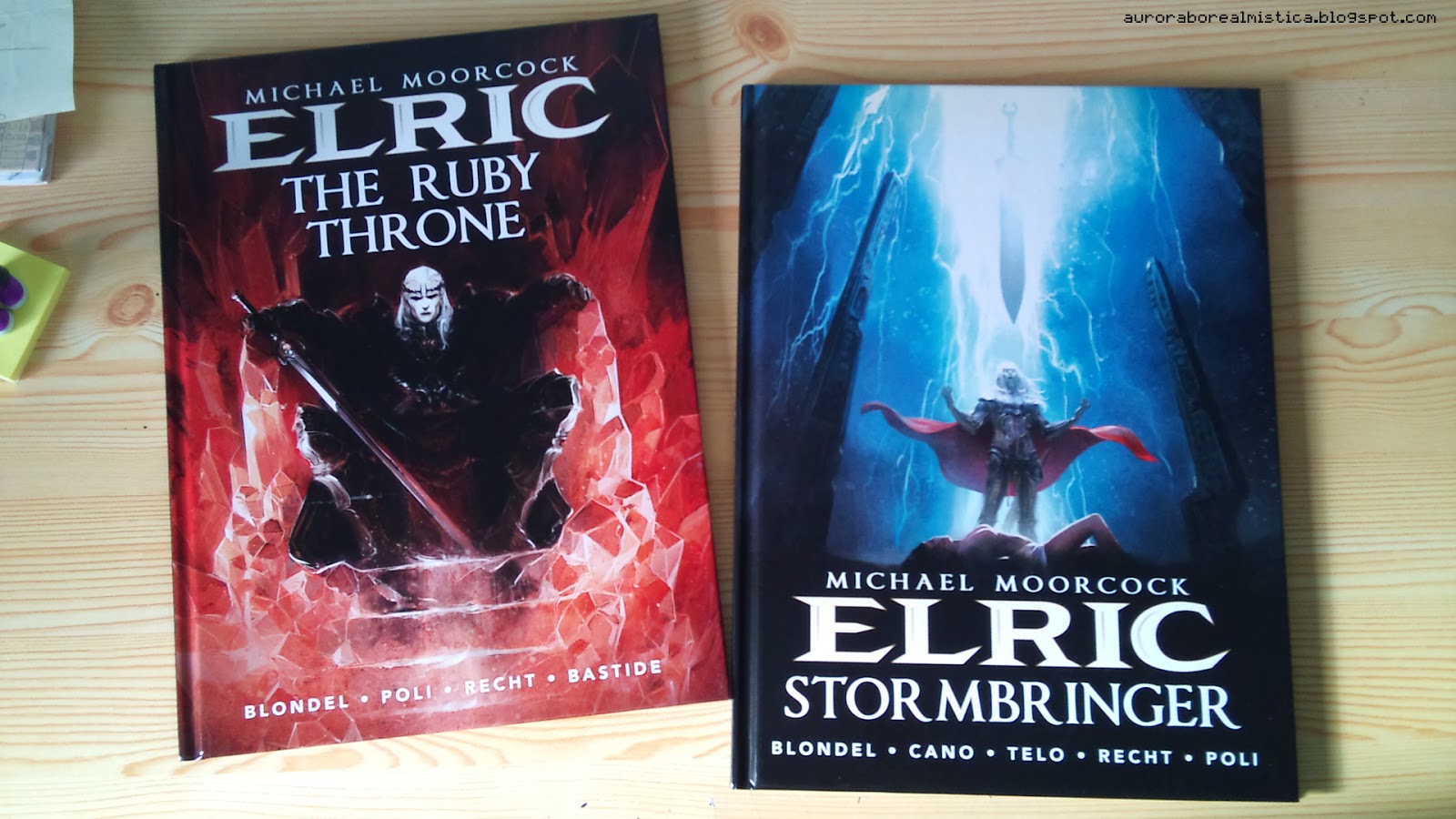 AURORA WALL: ELRIC -The Ruby Throne//Stormbringer- comic review