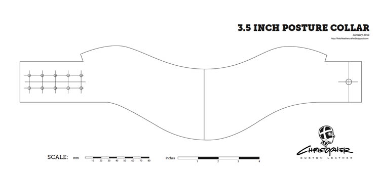 A fetish leathercrafters journal: Bondage hood and posture collar patterns