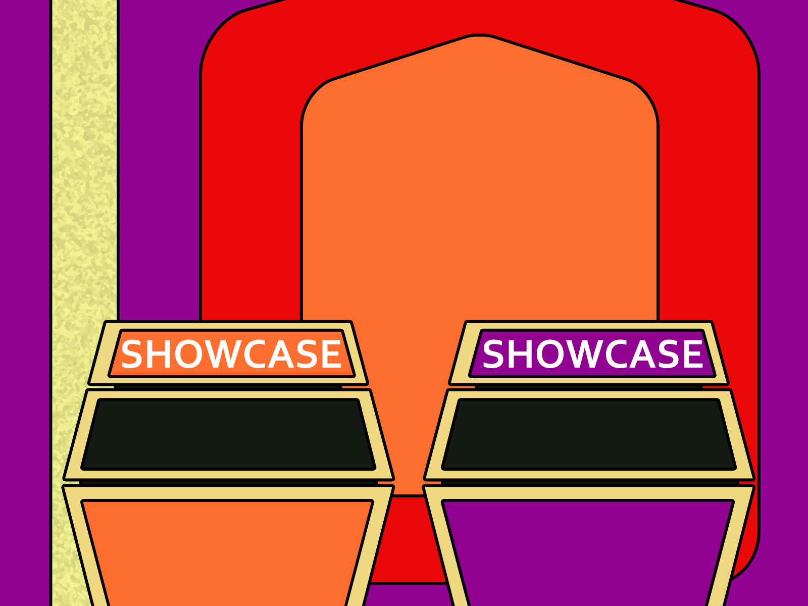 DJgames2: Barker Showcase Podiums